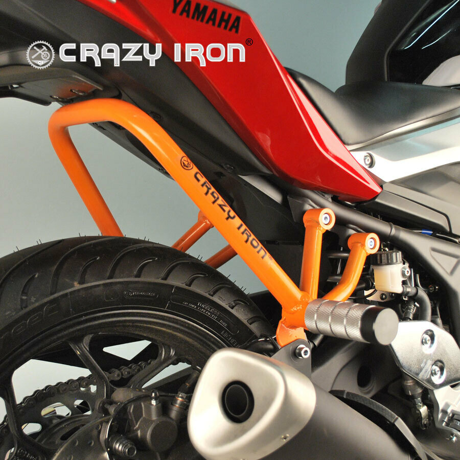 Сабкейдж YAMAHA MT-25, MT-03 16- CRAZY IRON, чёрный матовый цвет
