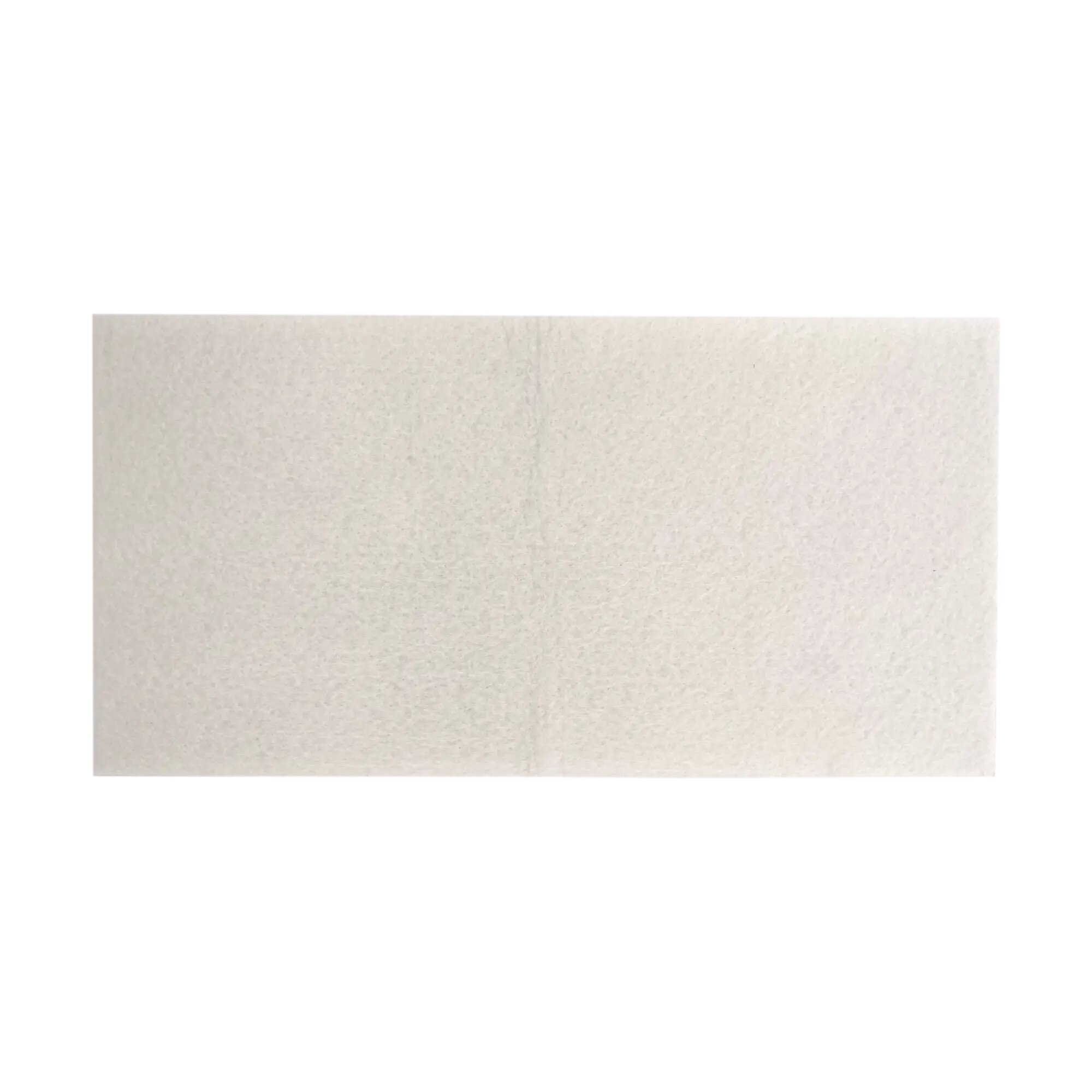 Протекторы самоклеящиеся для мебели 200x100 мм прямоугольные из фетра белого цвета