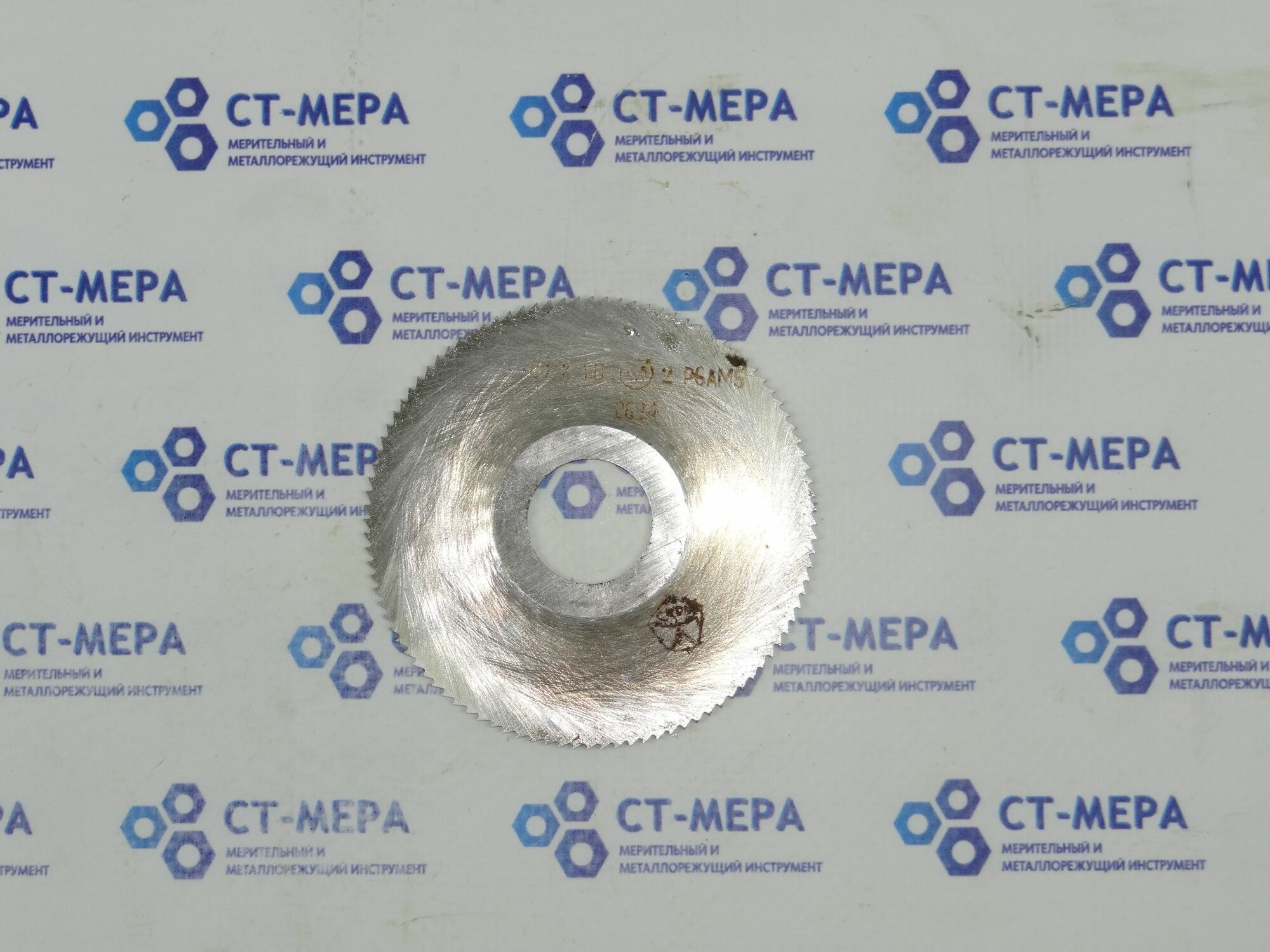 Фреза отрезная по металлу 80х1х22мм. z 100 Р6АМ5 с фаской без ш/п