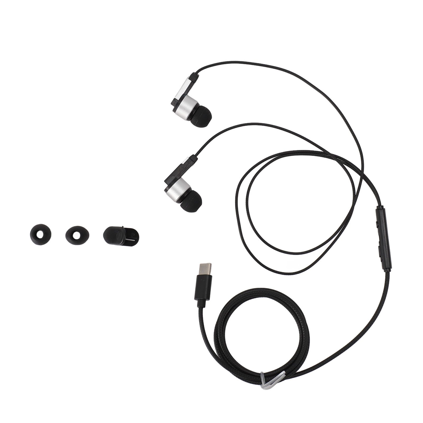 HiFi стерео басы с шумоподавлением, наушники USB C, наушники-вкладыши с микрофоном для смартфонов, планшетов, ноутбуков, проводные наушники с разъемом USB типа C