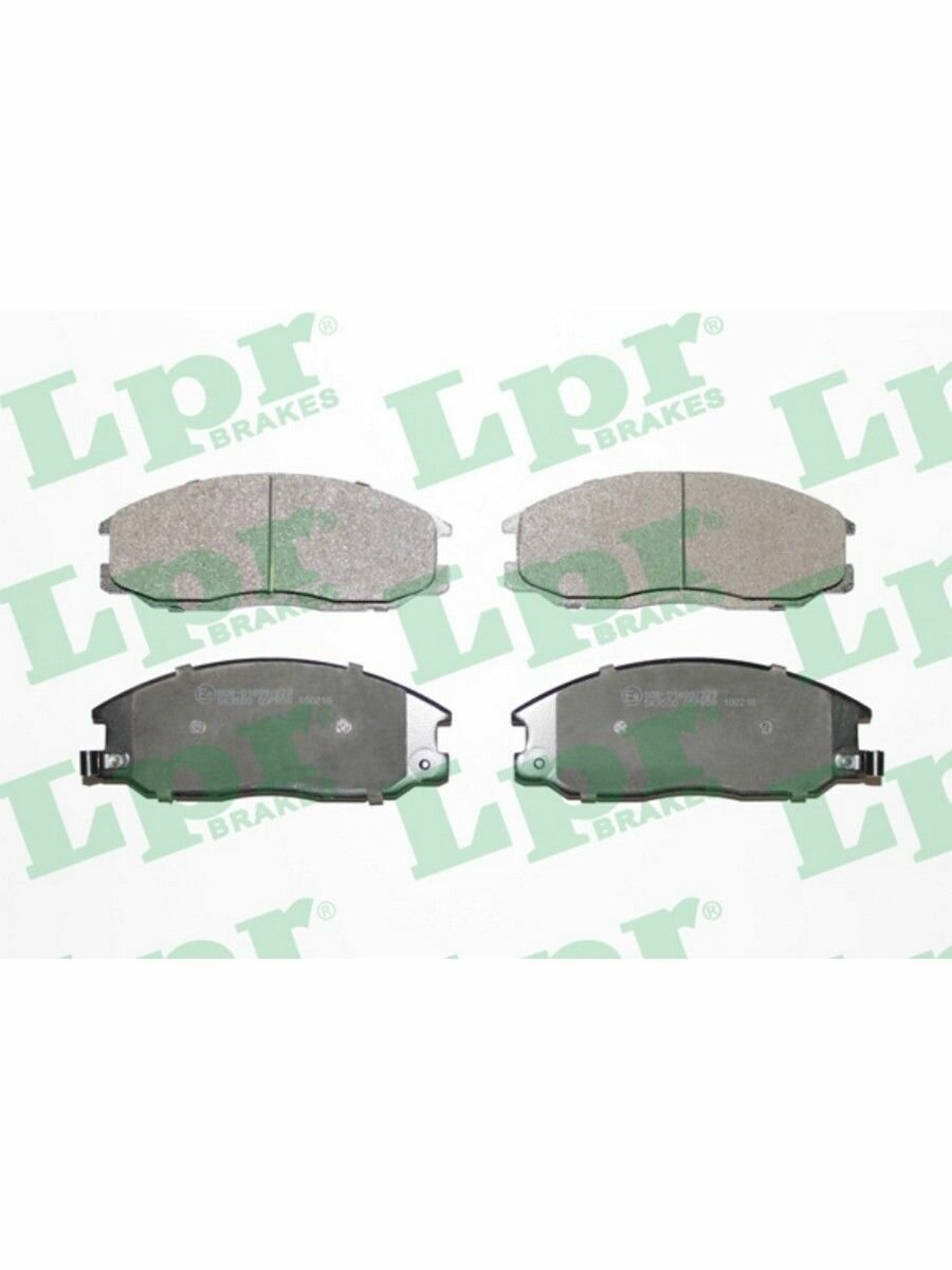 Колодки тормозные дисковые передние для а/м HYUNDAI Trajet, LPR 05P859