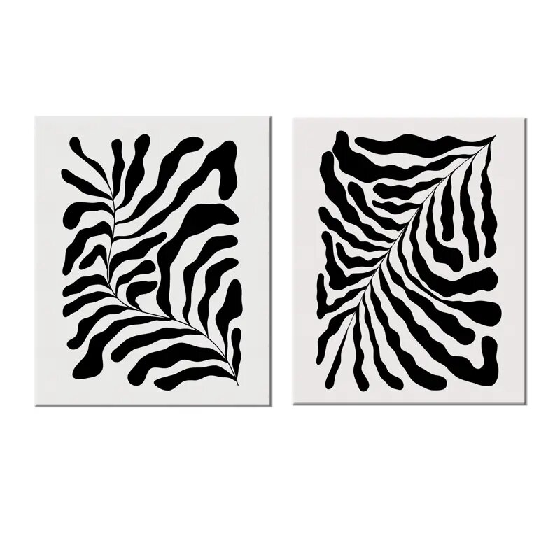 Картина на холсте Модерн 80x50 см 2 шт.