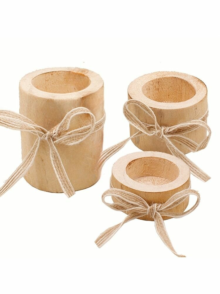 Набор для украшения деревянных поделок, массив дерева, цвет дерева