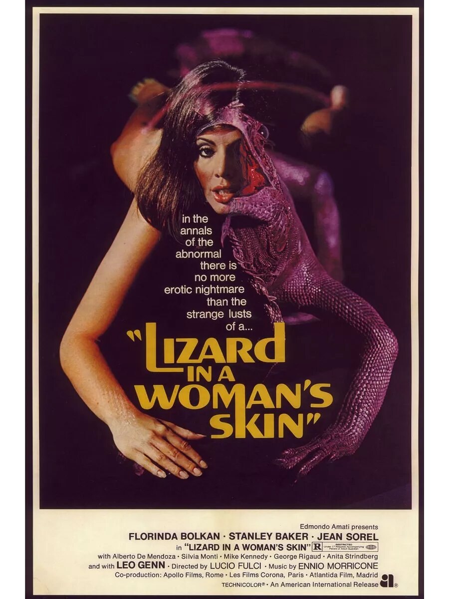 Ящерица в женской коже (1971) (DVD-R)