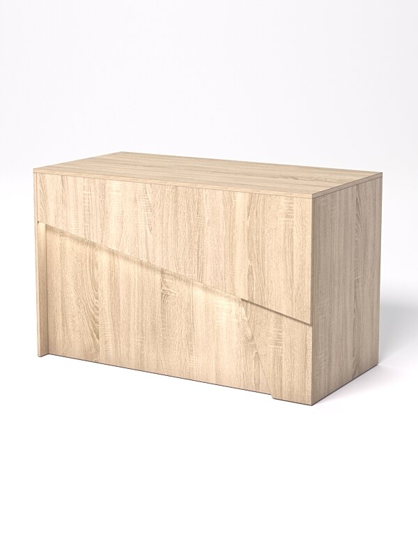 Стол руководителя №1, Дуб Сонома. Производитель товара - компания Westcom.