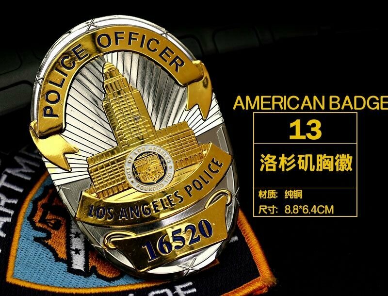 США Бюст Значок Hat Badge Бронзовый знак