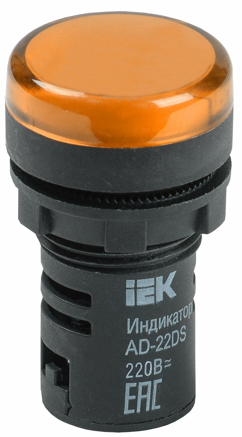 IEK Лампа AD22DS(LED)матрица d22мм желтый 230В, BLS10-ADDS-230-K05