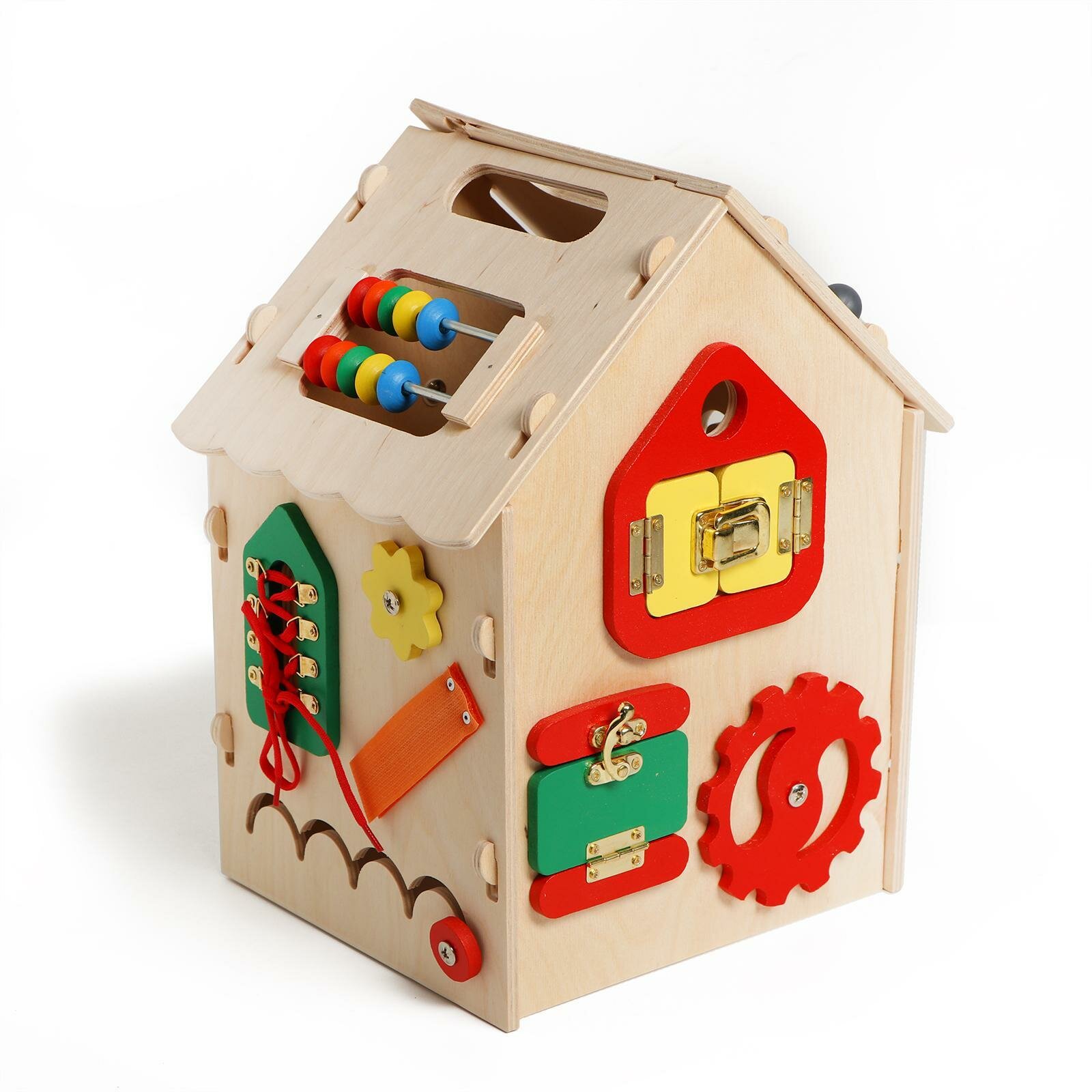 Бизиборд Десятое Королевство «Музыкальный домик», от 3 лет, дерево