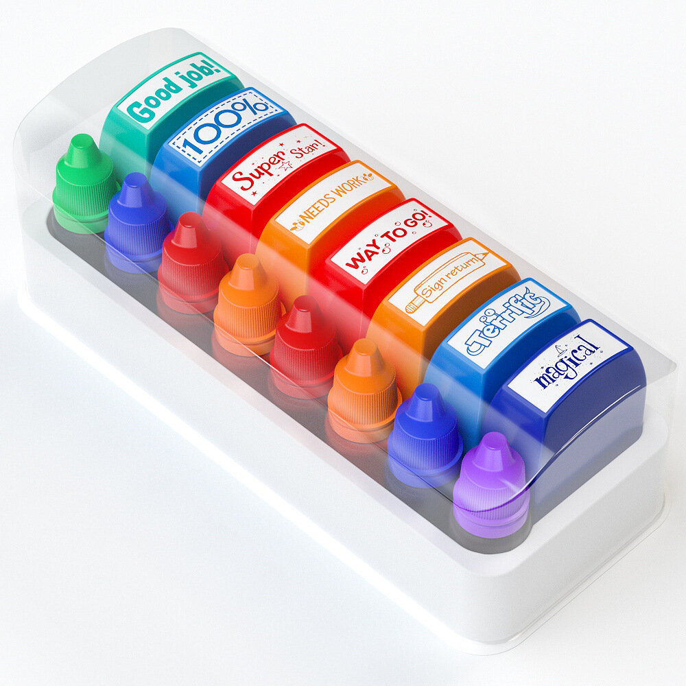 Набор для трансграничной продажи "Веселый комментарий учителя", 8 цветов