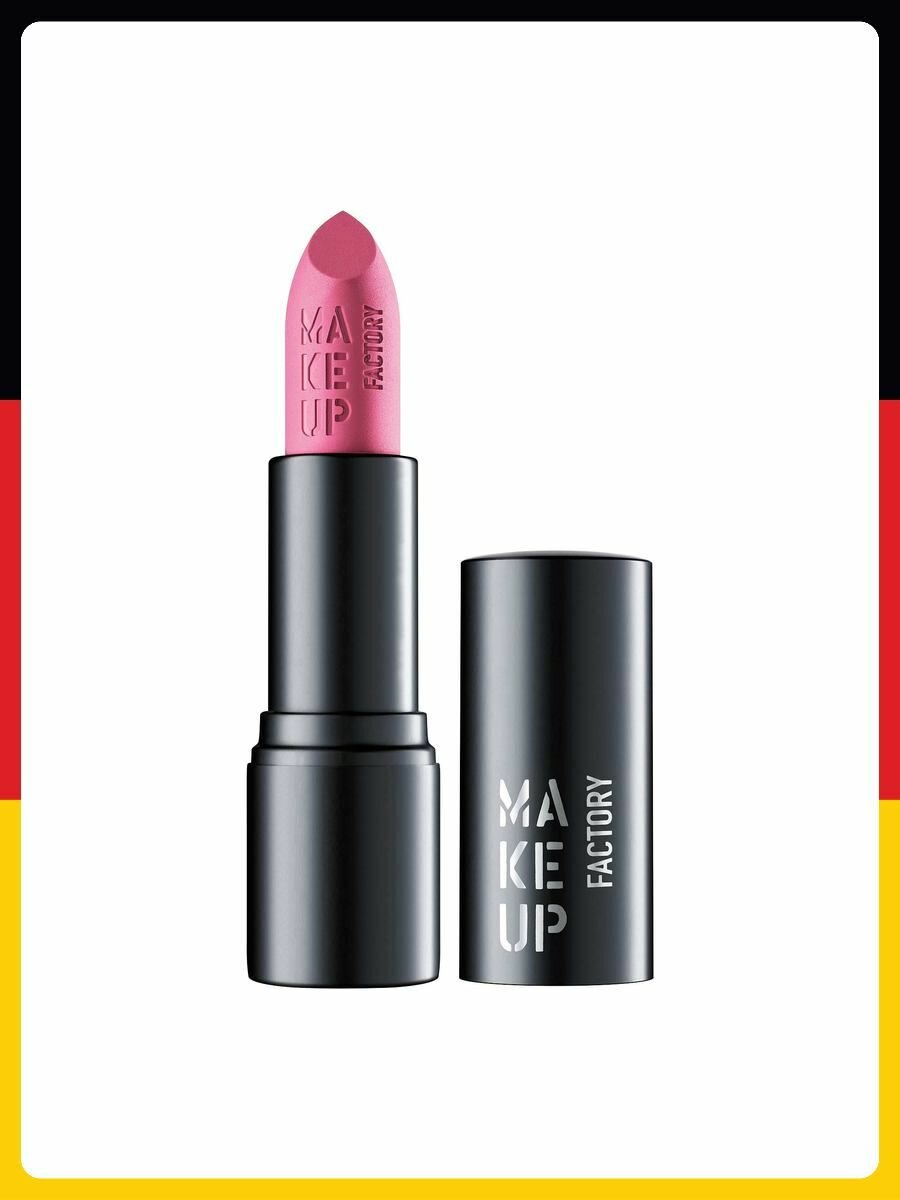 Губная помада MAKE UP FACTORY Velvet Mat Lipstick, Pink Doll-17, 4 g