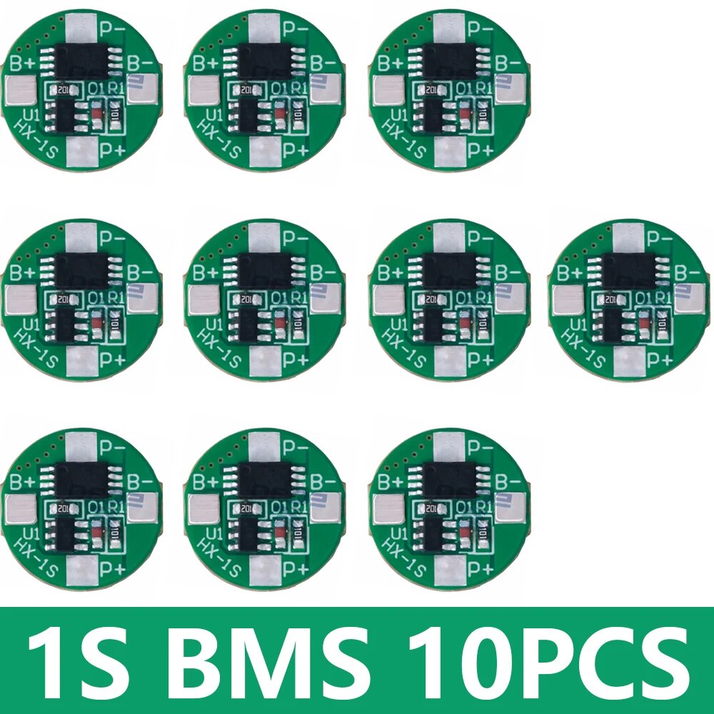 EGBO Модуль защиты BMS для литиевой батареи 14500 10PCS