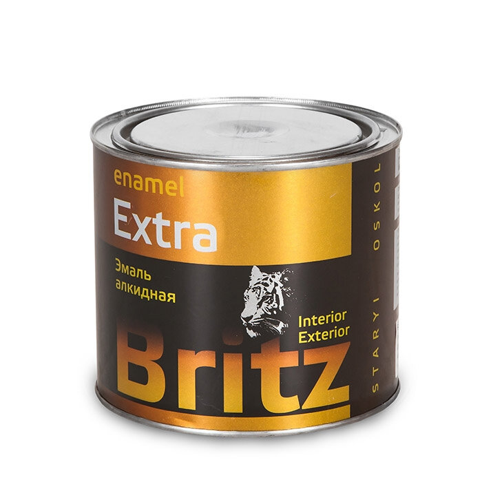 Эмаль ПФ-115 Britz 20кг Белая Матовая, Универсальная для Внутренних и Наружных Работ / Бриц.