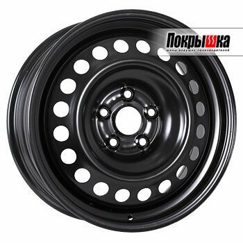 Диски штампованные Magnetto 17013 7.0х17/5х114.3 D54.1 ET45.0, Black