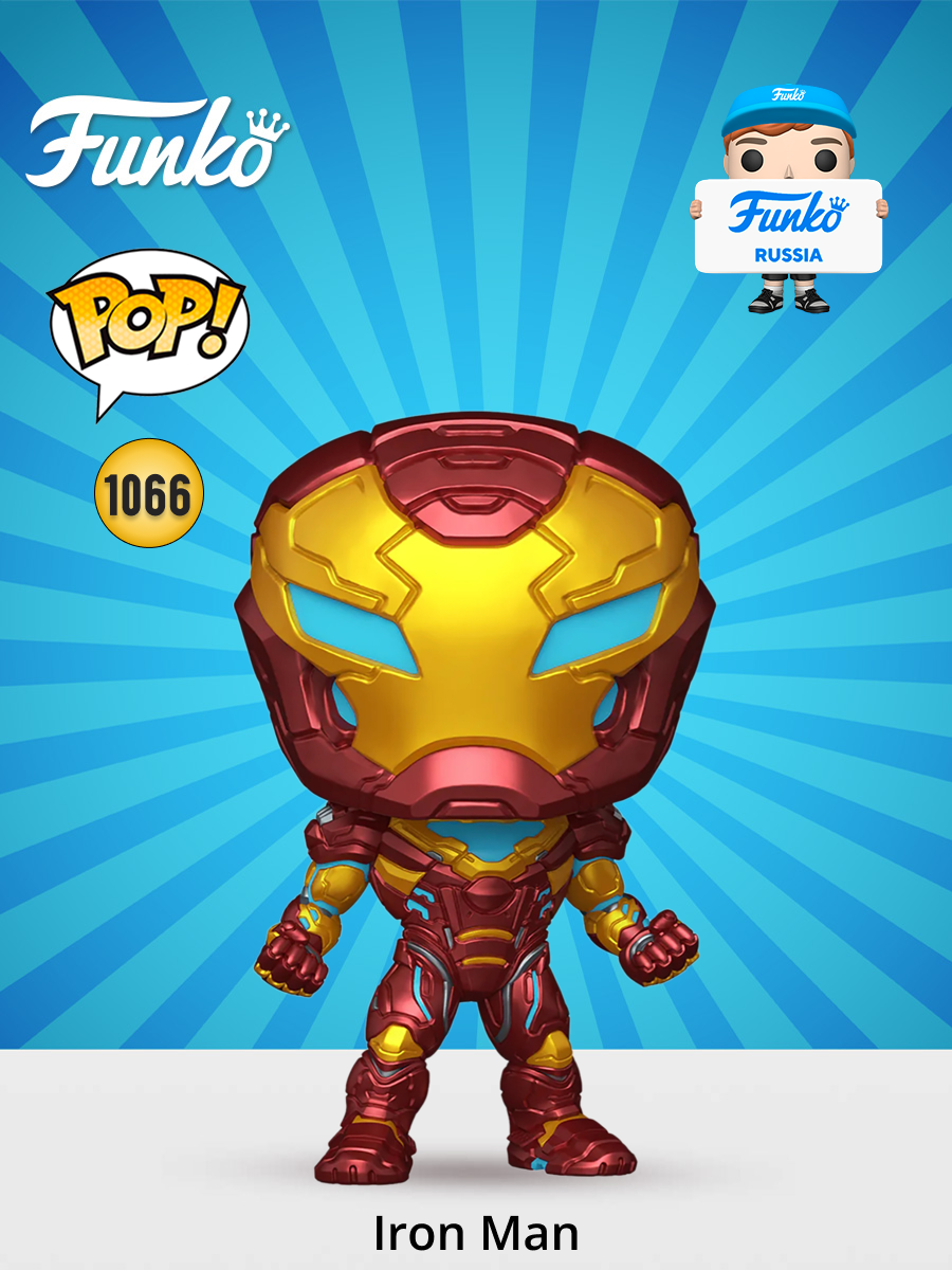 Фигурка Funko POP! Bobble Marvel Games Rivals Iron Man (1066) 83993