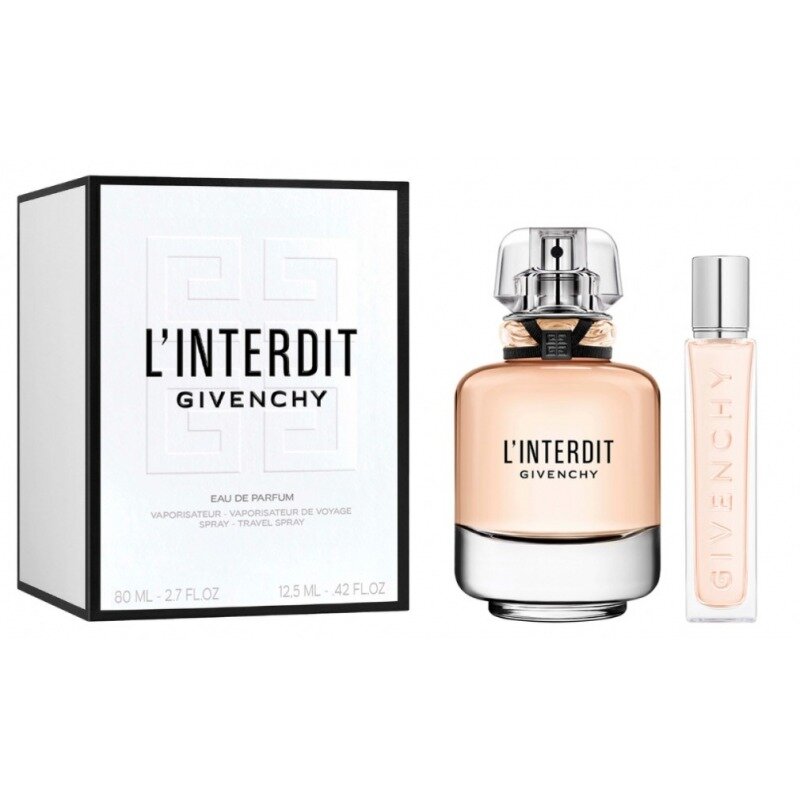 Givenchy L'Interdit 80 мл + 12.5 мл, Парфюмерная вода женская