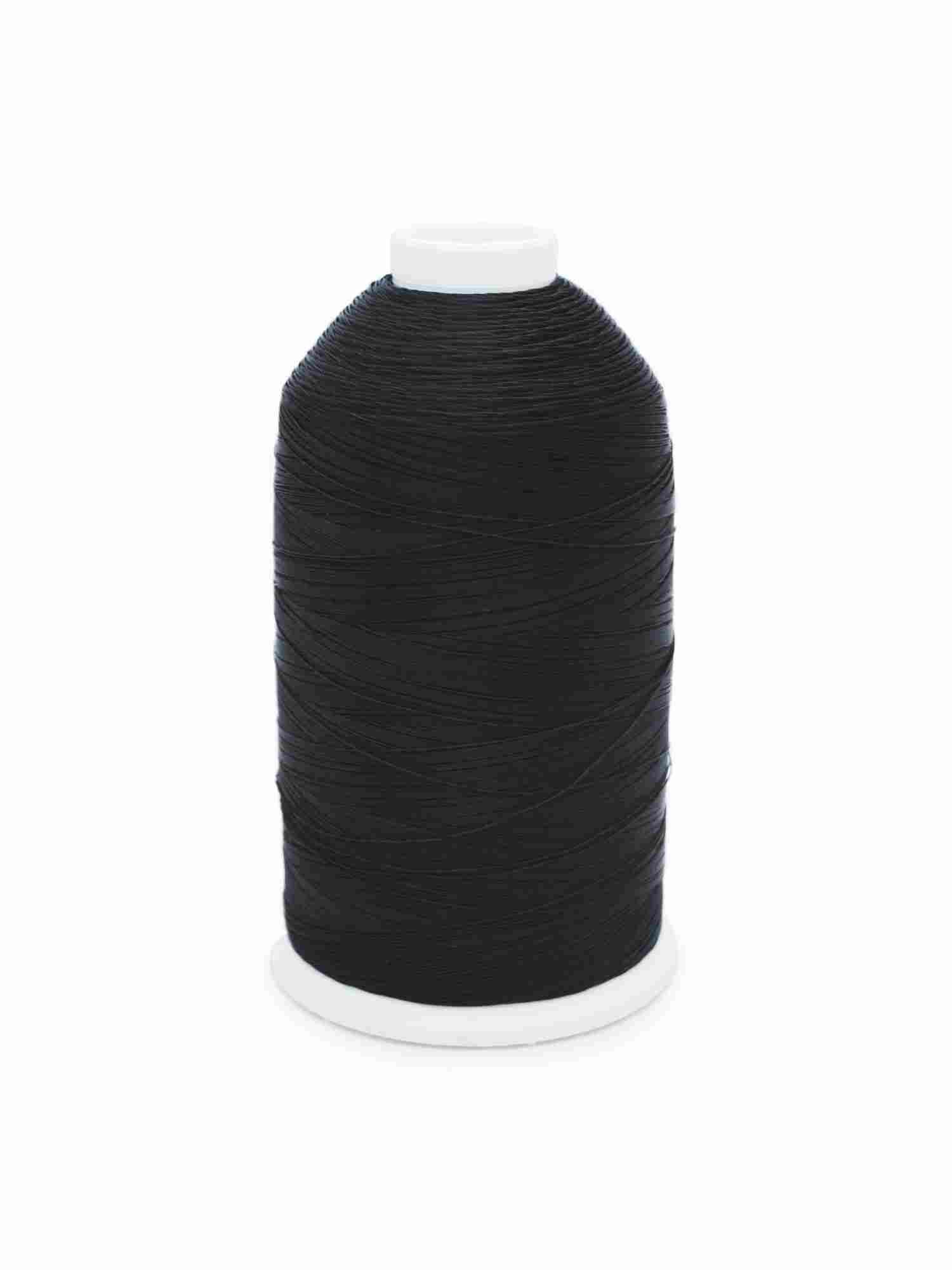 Нитки «Красная нить» полиэфирные комплексные 70 Л (чёрные 115, длина 4000 м.) belais #16014