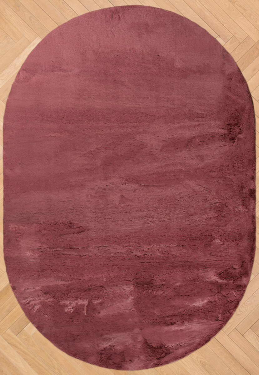 Ковер пушистый 60*80 см Rabbit Rex N9 овал