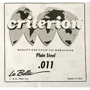 Струна для акустической гитары 0,011 La Bella CPS011