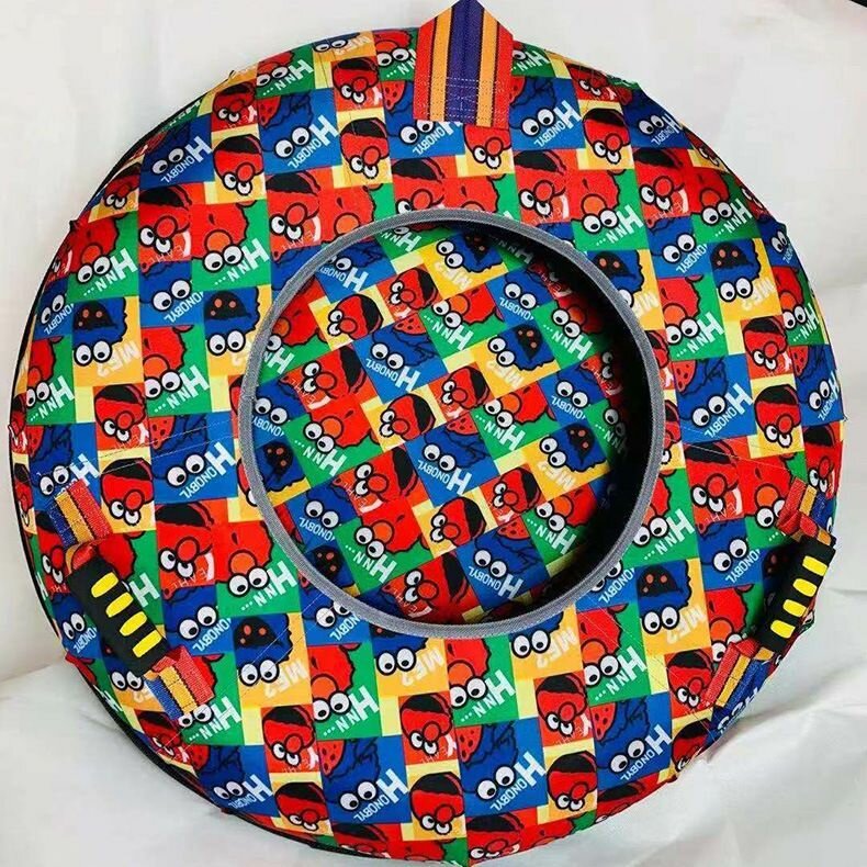 Зимняя лыжная труба, 100 см, надувные сани