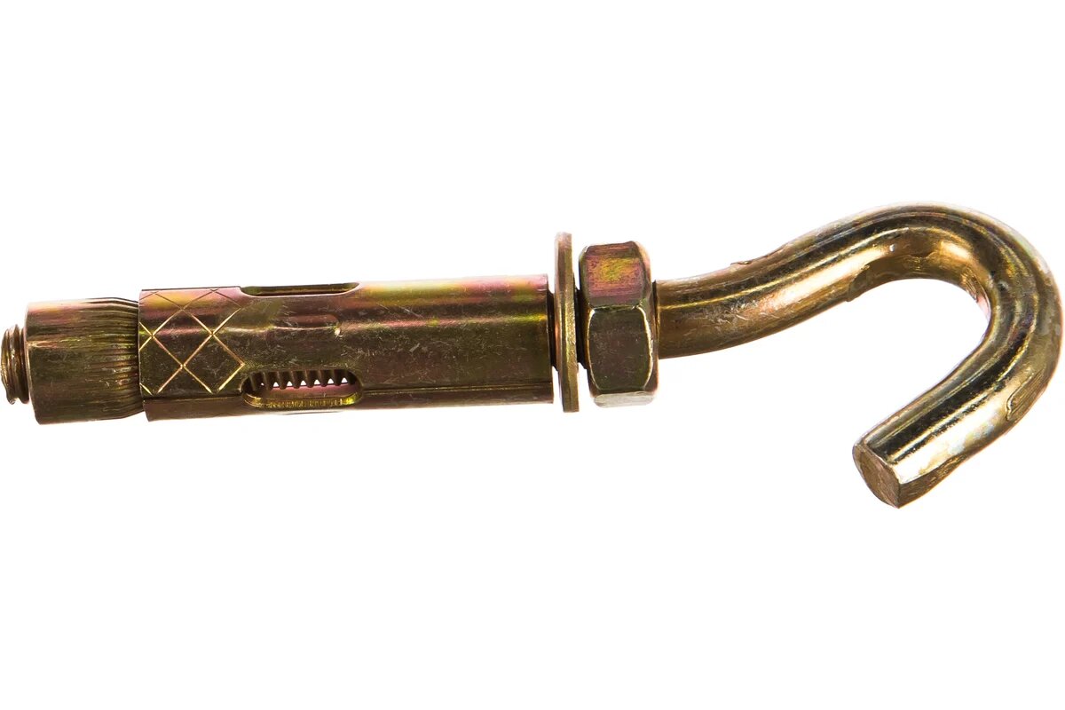 Анкерный болт с крюком Tech-Krep/Zitar 14x70 мм, 1 шт, пакет 124354, монтажный крепеж