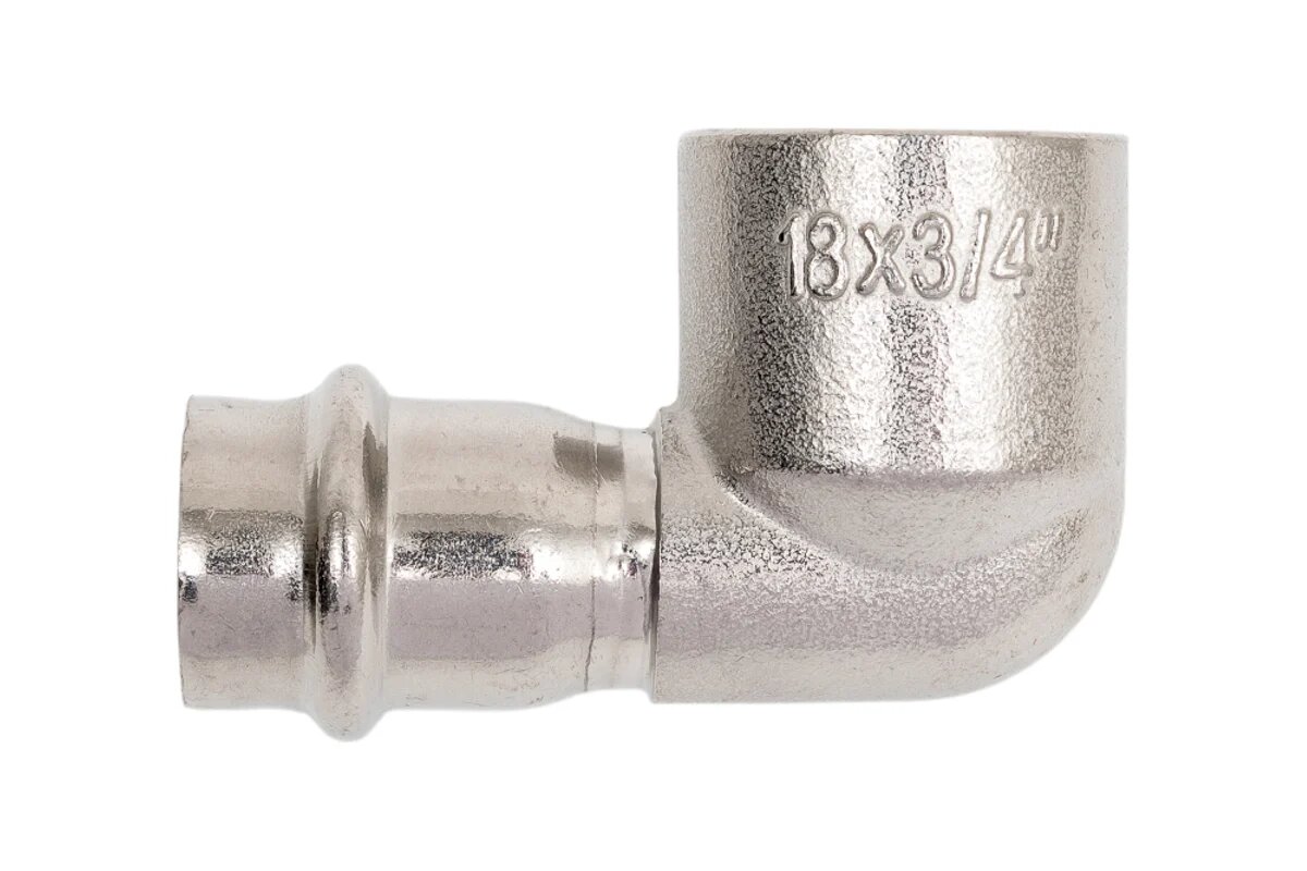 VALTEC угольник из нержавеющей стали 90° внутренняя резьба 18x3/4 VTi.952. I.001805