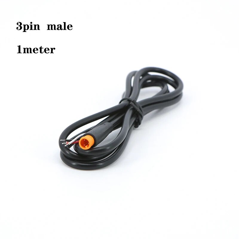 Julet электрический велосипед соединительный кабель 1 м 1pc, 3pin male