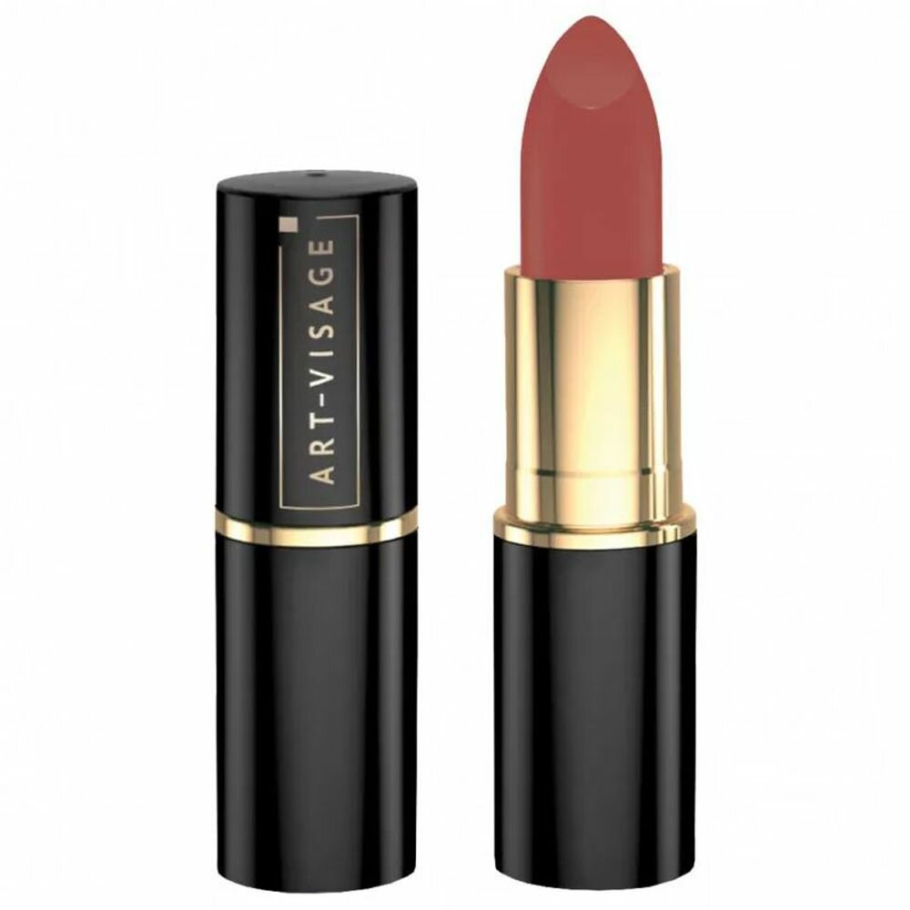 Art-Visage Помада для губ увлажняющая Black Dress тон 07 сливочный терракот