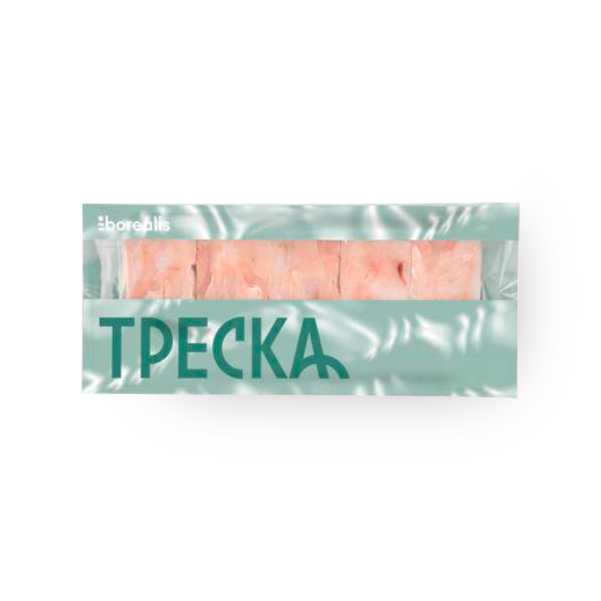 Филе трески Borealis, свежемороженое, порционное, 750 граммов