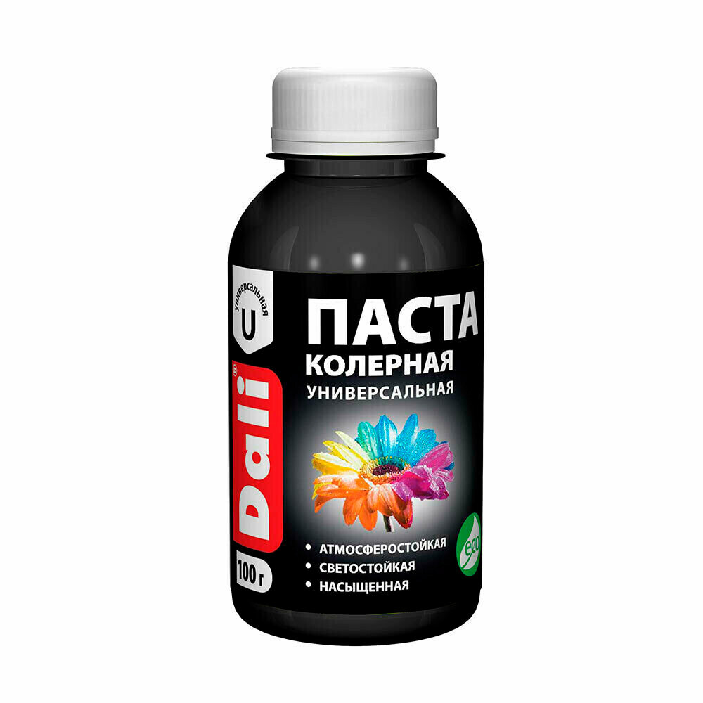 Колер паста Dali черная 0,1 кг