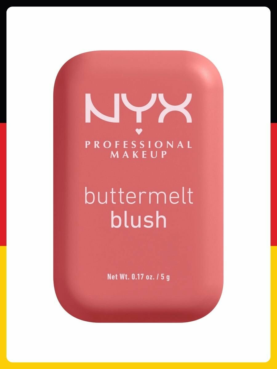 Румяна NYX Professional Makeup Buttermelt Blush 09 Feeling Butta, 5 г