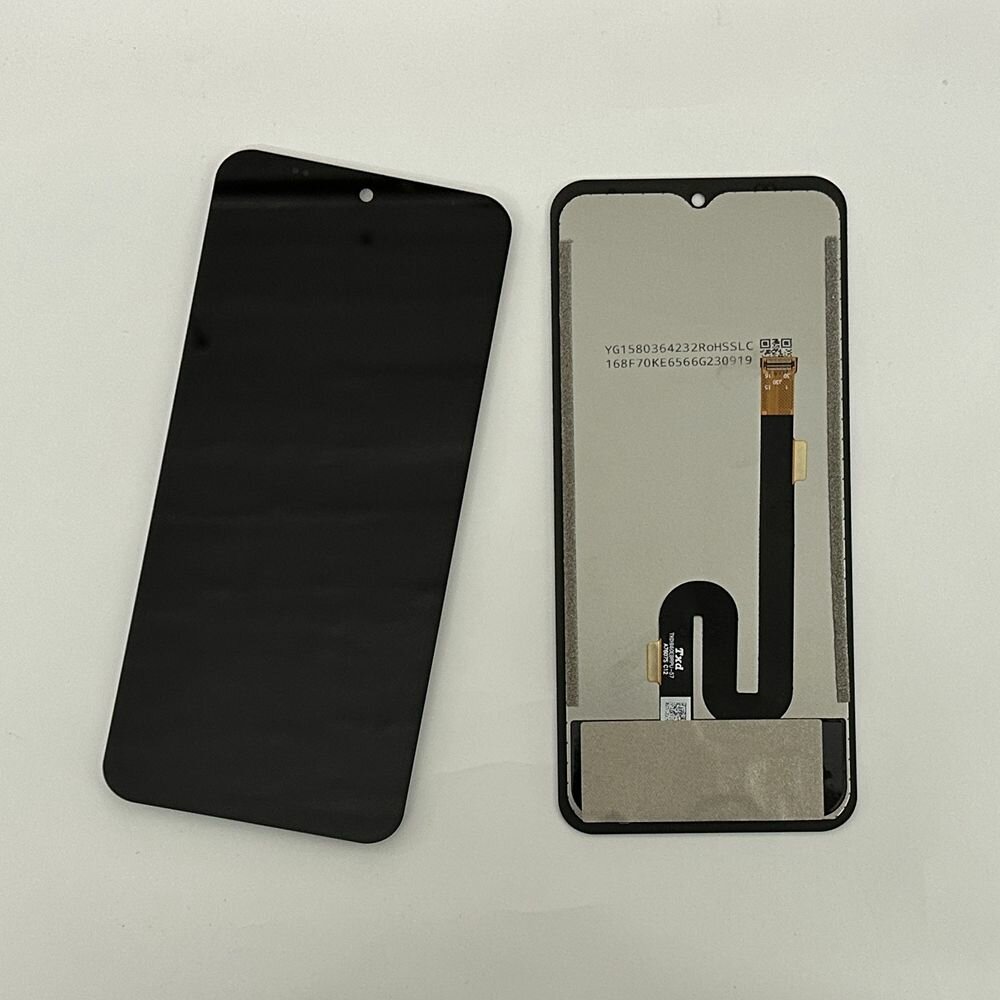 Дисплей для Ulefone armor 22 с тачскрином черный, экран, дисплей с тачскрином