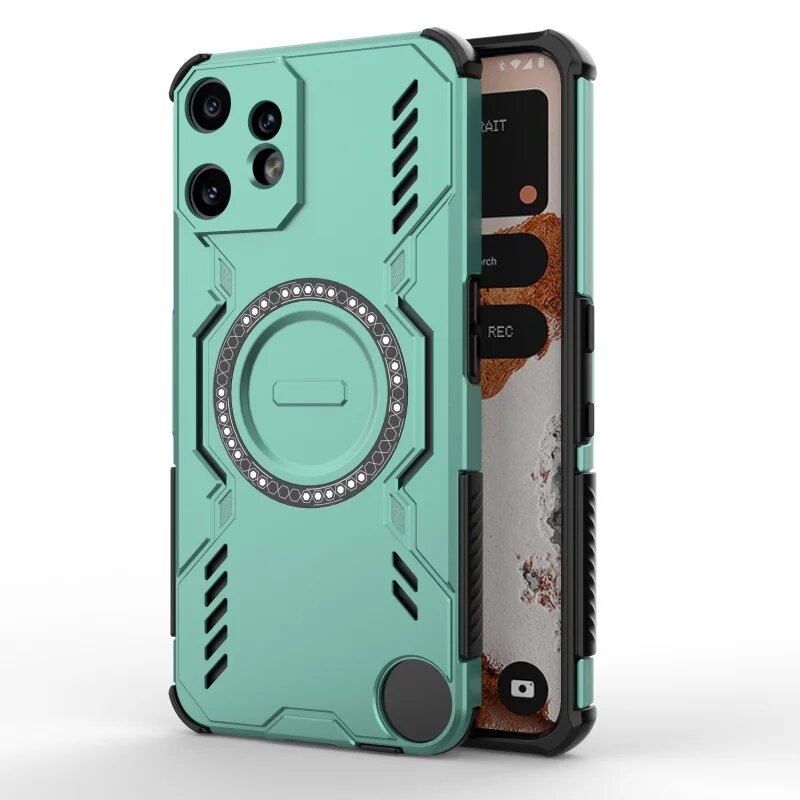 Чехол Nothing CMF Phone 2 Pro Green с магнитным креплением