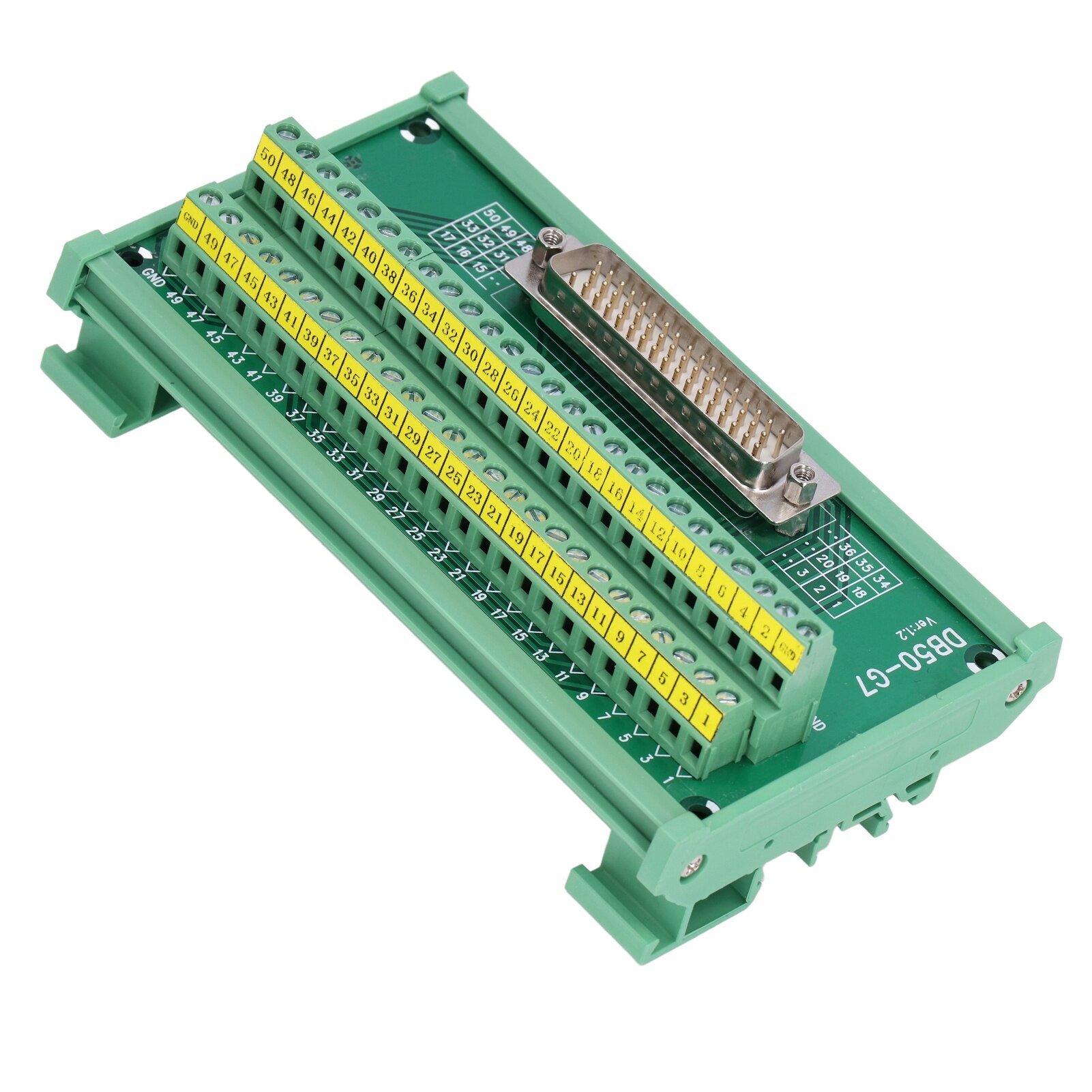 Терминальный блок модуль PCB медный клеммник 60V устойчивый к окислению соединитель