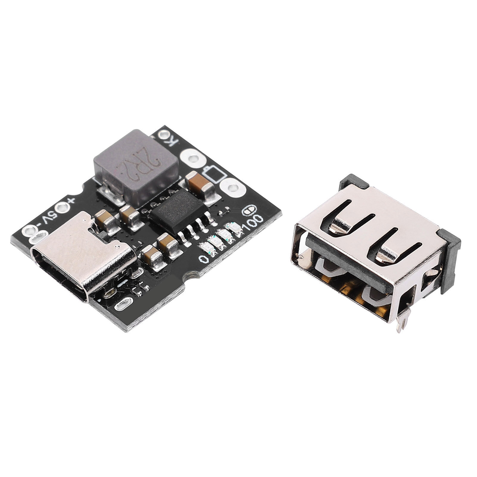 Модуль зарядки литиевых аккумуляторов 5В 2А, вход Type-C, 4,2/4,35В