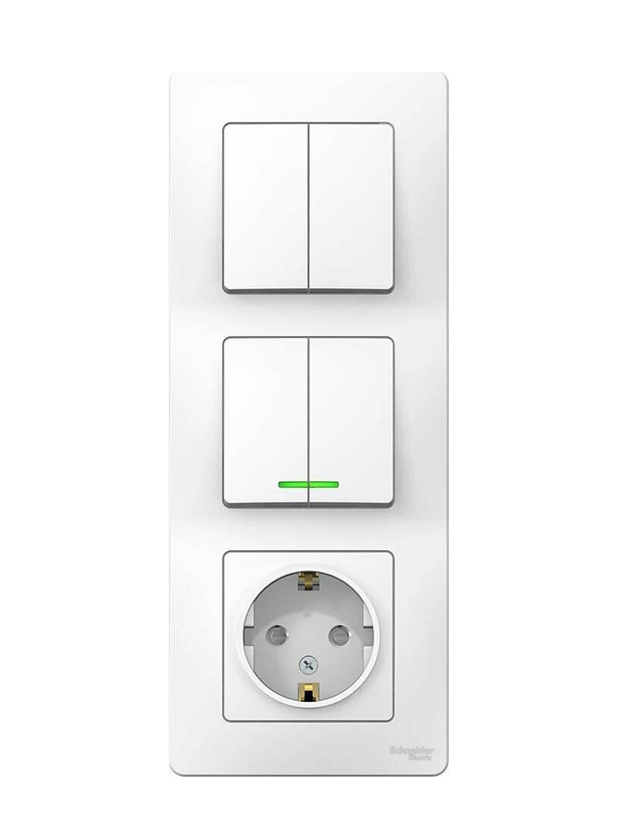 Блок комбинированный Systeme Electric BLNBS102211 Blanca, 10 А, с заземлением P(1319841)
