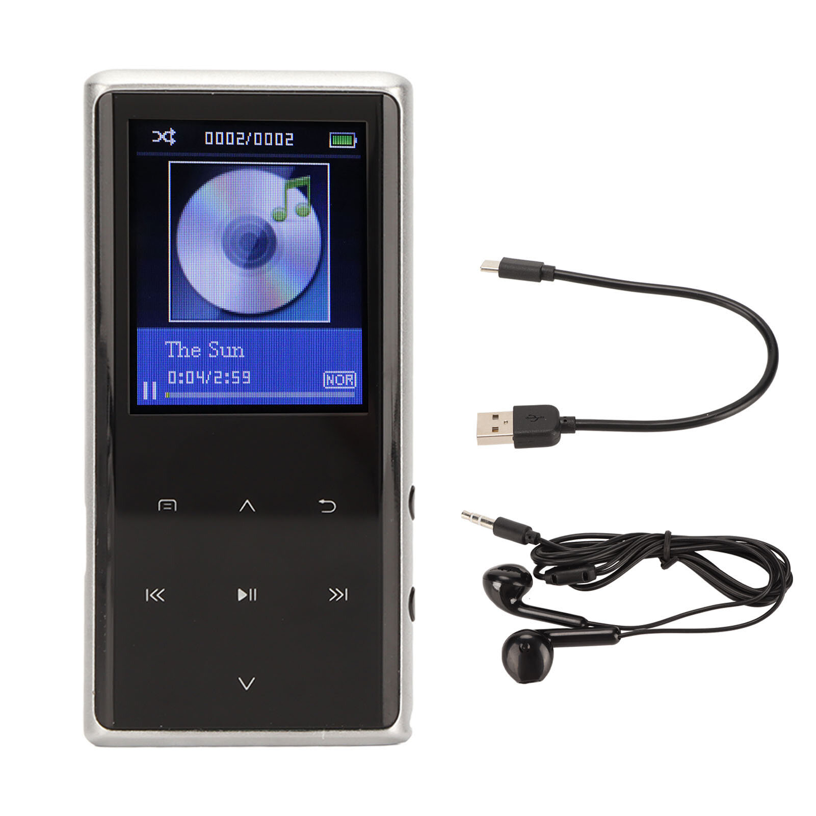 Голос активированный рекордер AI Smart HD снижение шума Bluetooth речь в текст Mp3 Recorder 4GB