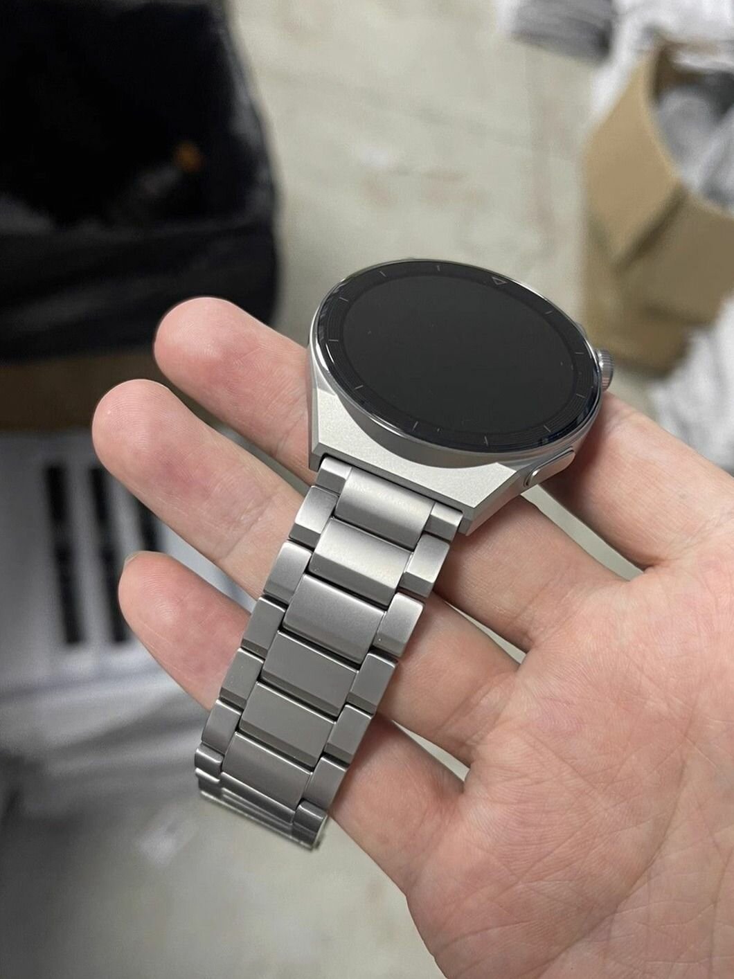 Ремешок для HUAWEI Watch GT 4 46MM/GT 3 Pro, браслет из титанового металла для часов GT3, серебристо-серый, 22 мм