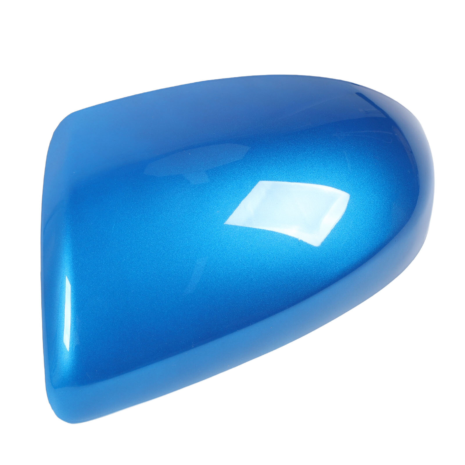 Крышка бокового зеркала заднего вида, надежная защита, устойчивая к ударам и царапинам, стильный вид, корпус бокового зеркала для автомобиля, синий, левый