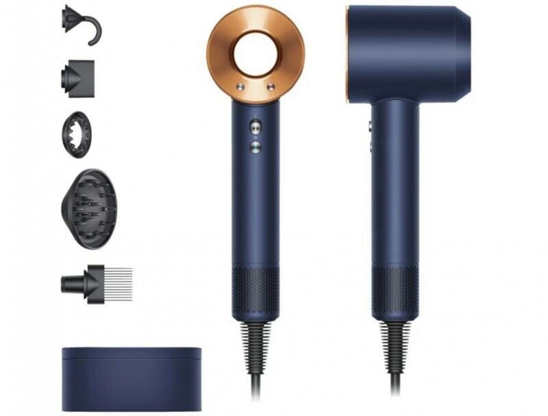 Фен Dyson Supersonic HD07, Prussian Blue / Copper