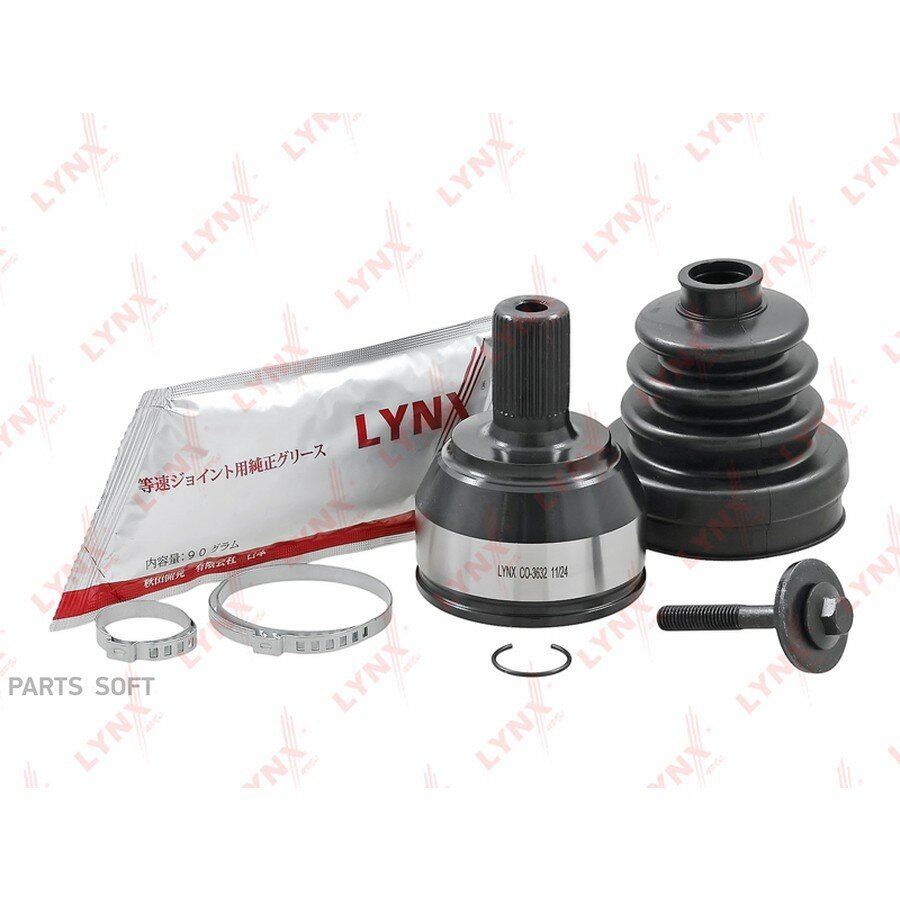 LYNXAUTO CO-3632 ШРУС наружный FORD Focus C-MAX 1.6-1.8 03-07 / Focus II 1.6-1.8D 05-12