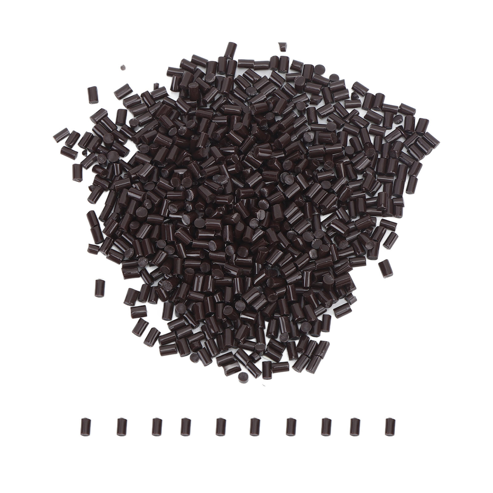 Клейтин Клей 100G Гранул Удлинительные волосы коричневые слияние итальянские гранулы бусинки