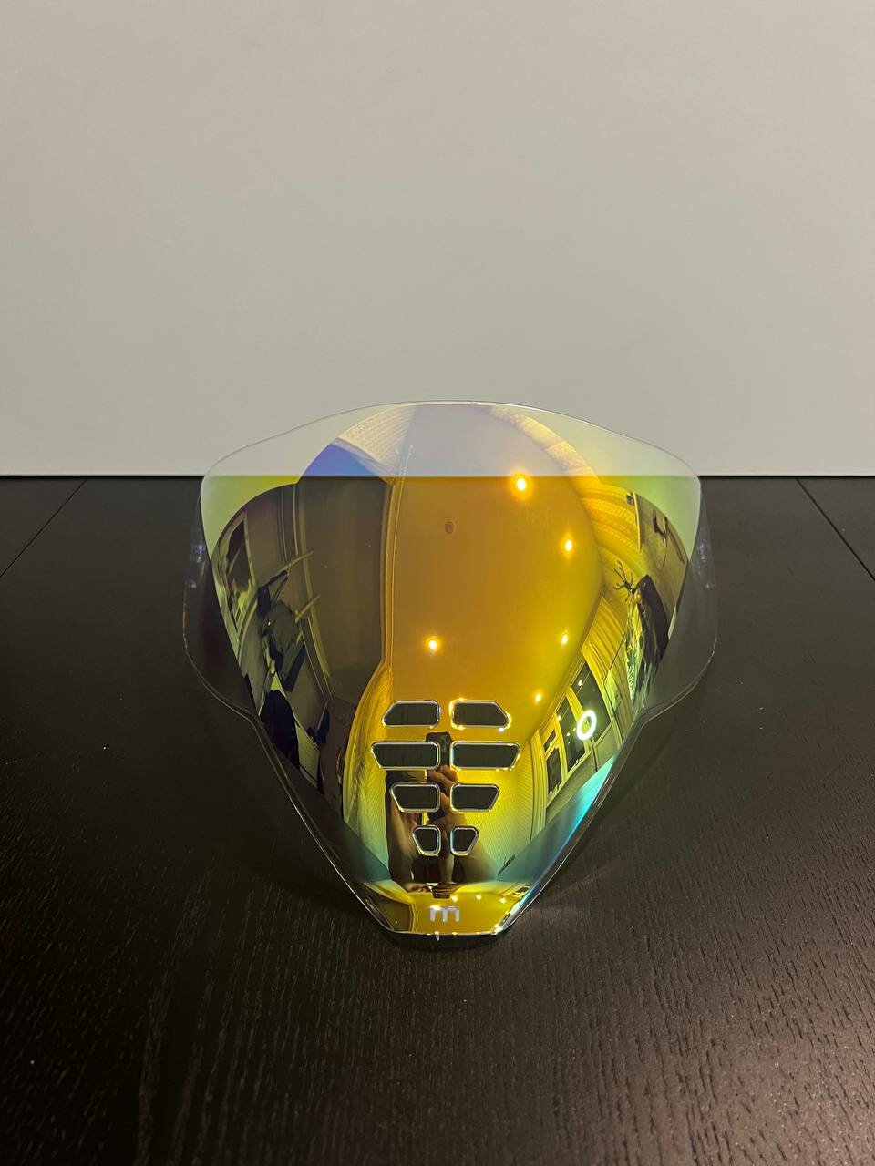 Визор Icon airflate Ic06 Revo gold (светло-золотой)