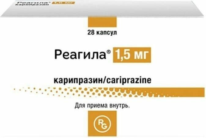 Реагила, капсулы 1.5 мг, 28 шт.
