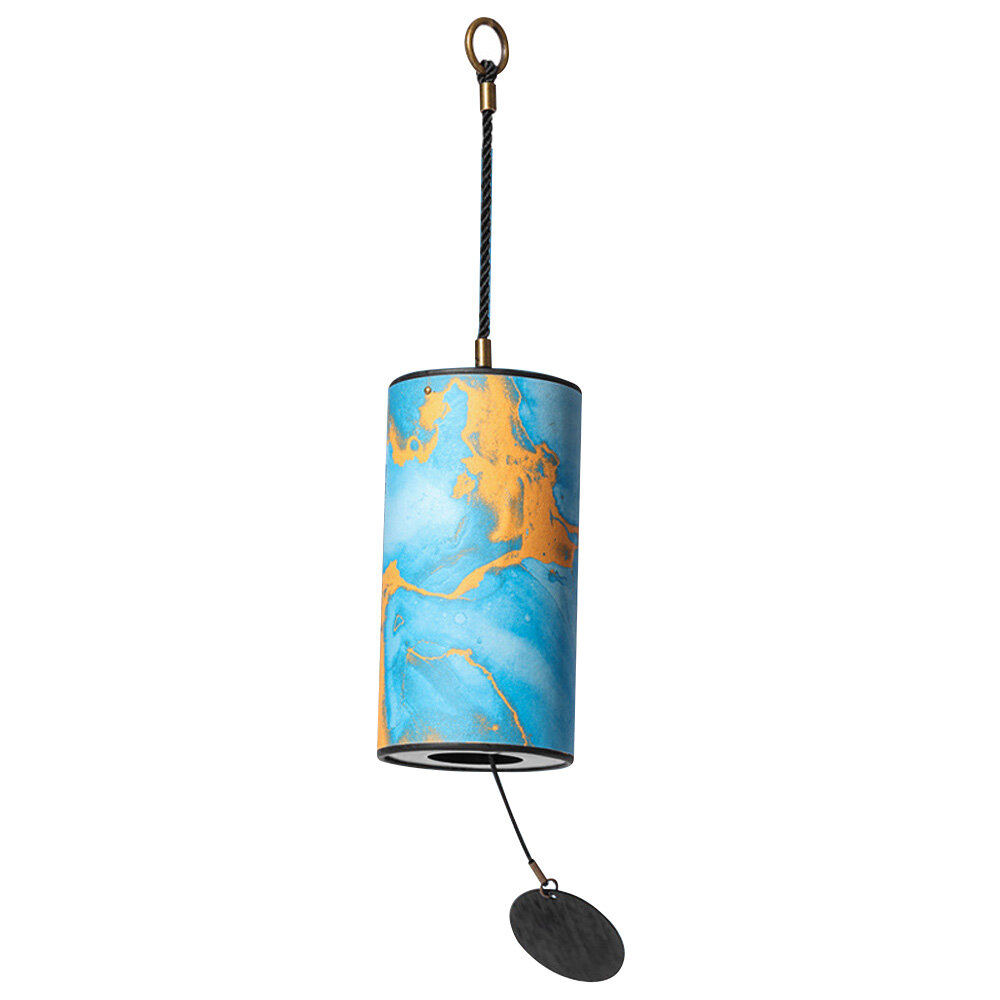 Бамбуковая музыка ветра 9 тонов ретро колокольчик ветра для звуковой медитации исцеления и успокоения эмоций классическое украшение для дома и сада