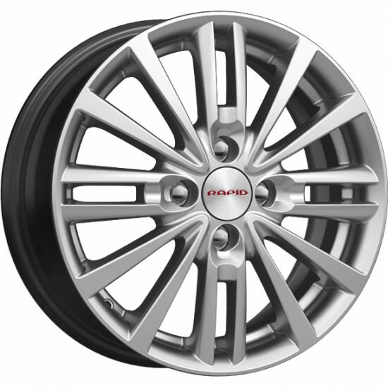 Диск K&K Модена Сильвер SK 6*15/4*100 d54,1 ЕТ48 (KC747)