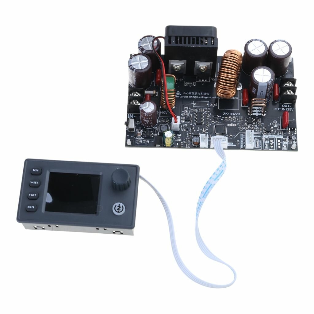 Понижающий модуль компенсирующих преобразователей постоянного тока от 12-140 В до 0-125 В постоянного тока 22A мощностью 1500 Вт