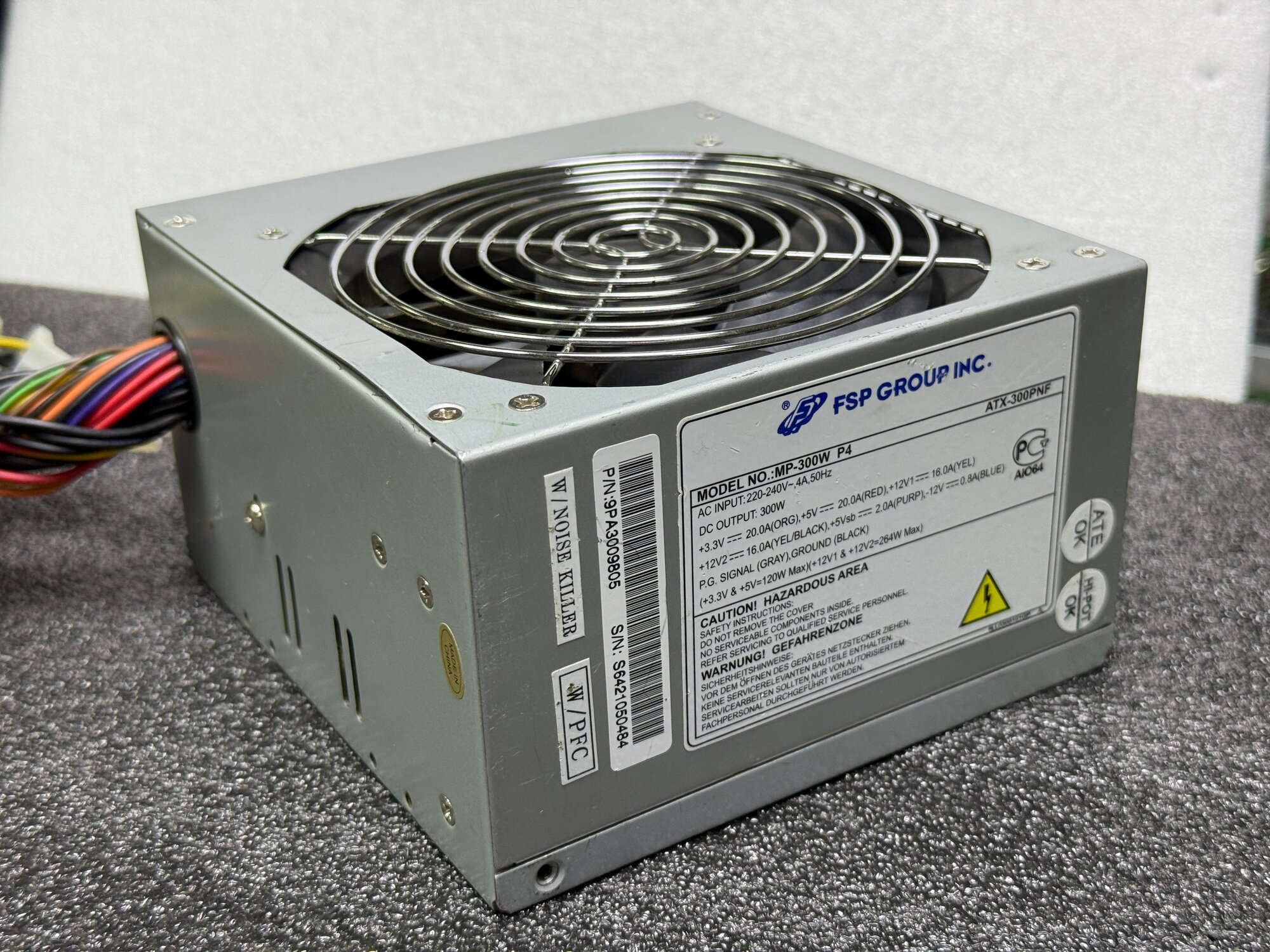 Блок питания FSP Group ATX-300PNR 300W OEM