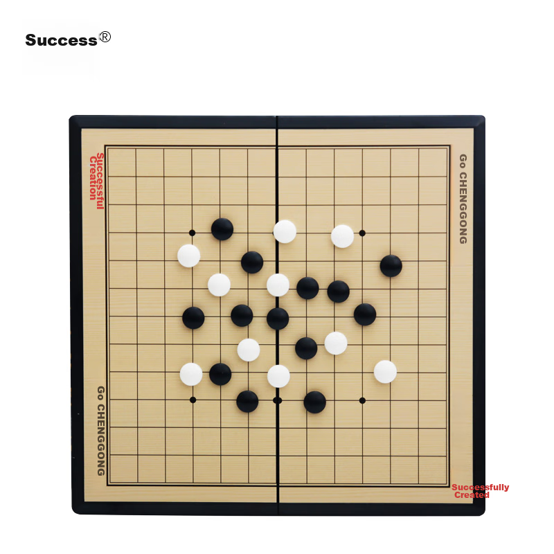 Success Magnetic Go, Five-In Go, Small Size 13x13 Go Board, Card Games, Mahjong, Educational Magnetic Chess, Children's Go, 4011