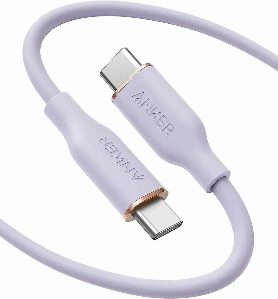 Кабель Anker A8553, USB-C, быстрая зарядка, длина 1,8 м, 240Вт