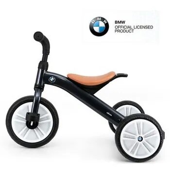 BMW велосипед трехколесный детский Подарок для мальчиков и девочек 2-5 лет, черный